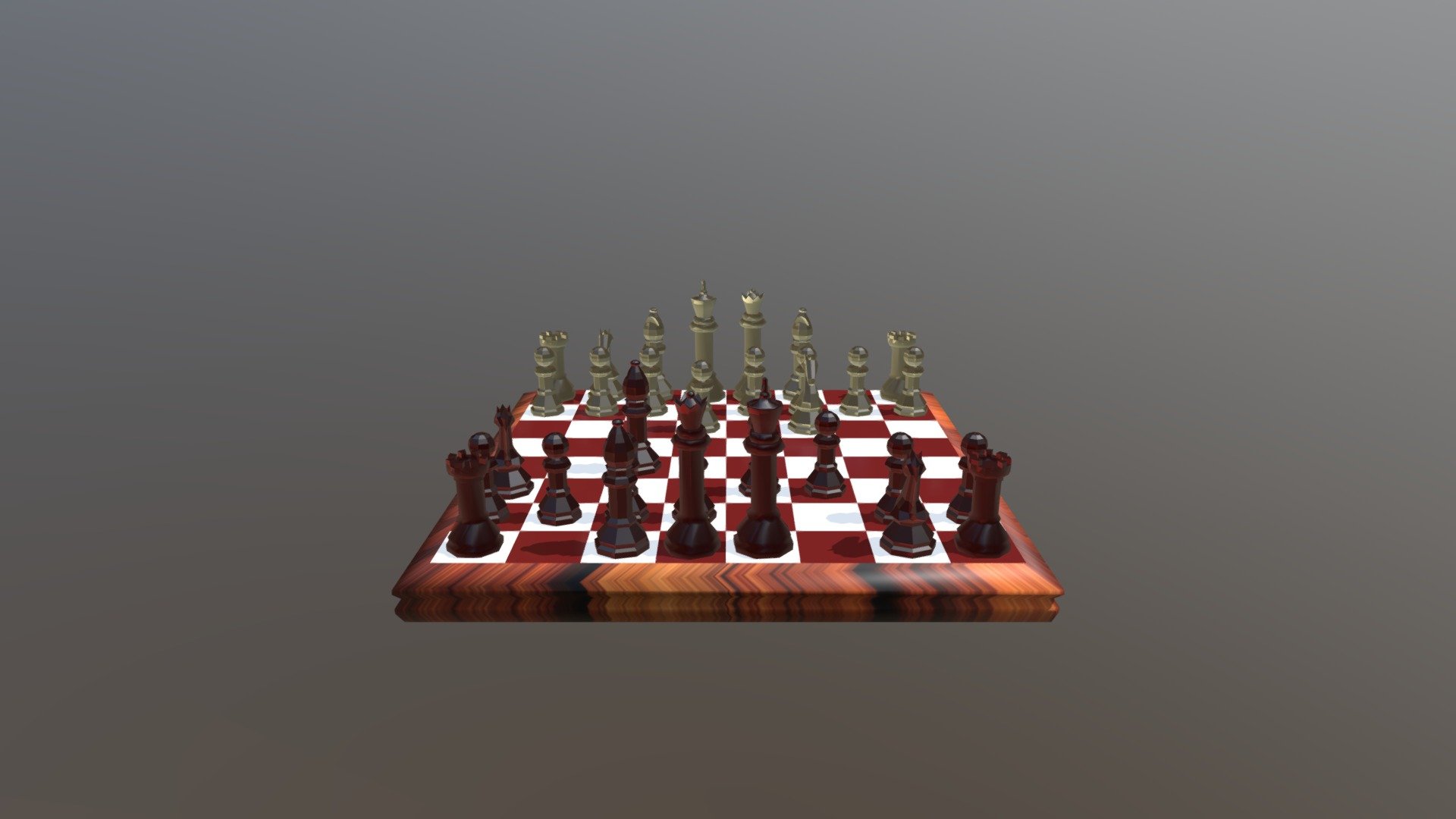 Chess Scene - 3D model by Sathvik_29 [cf71ec4] - Sketchfab