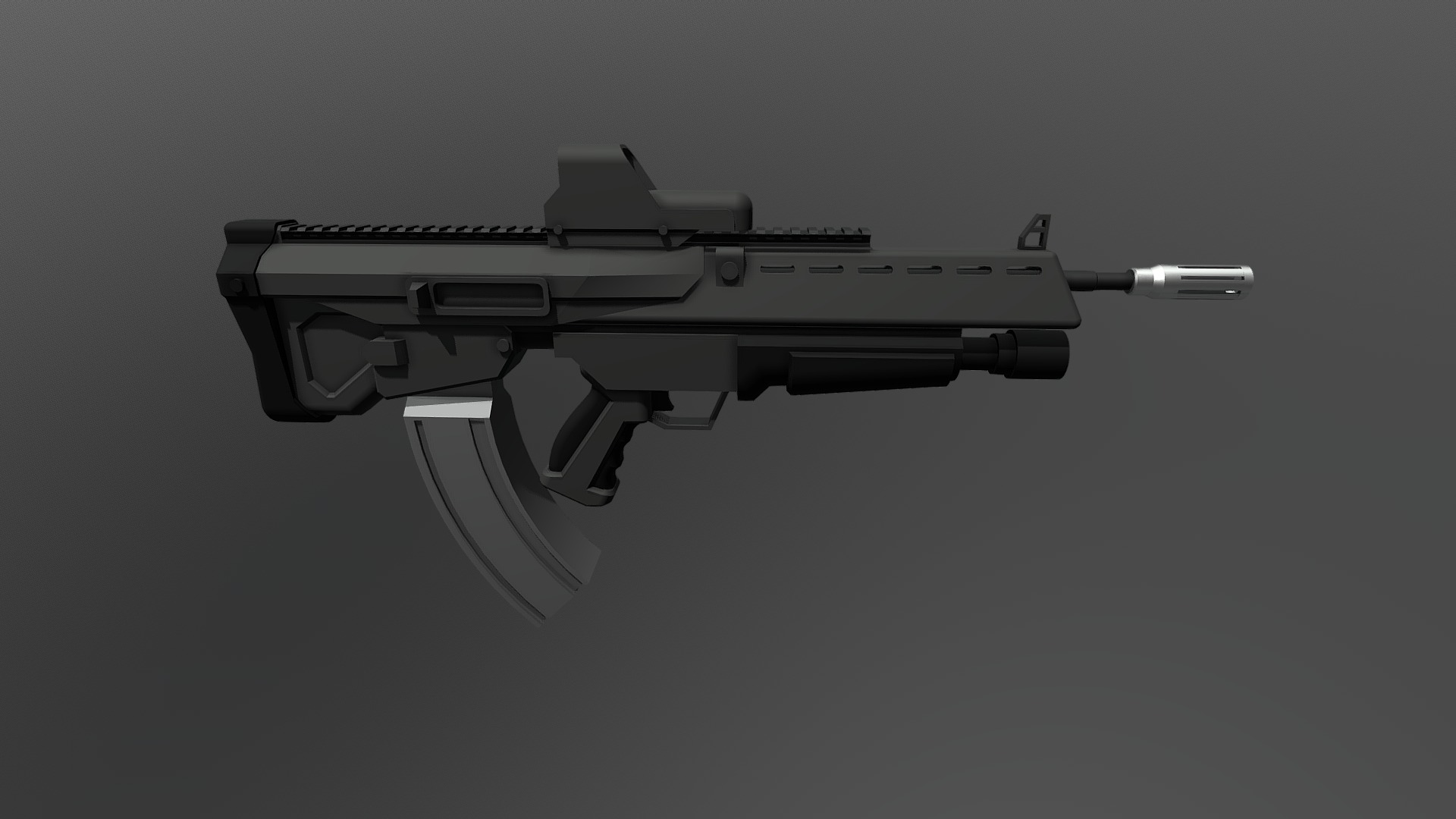 Eclipse: Assault Rifle (V2.0) - 3D model by NotARealStudio [cf72ac4 ...