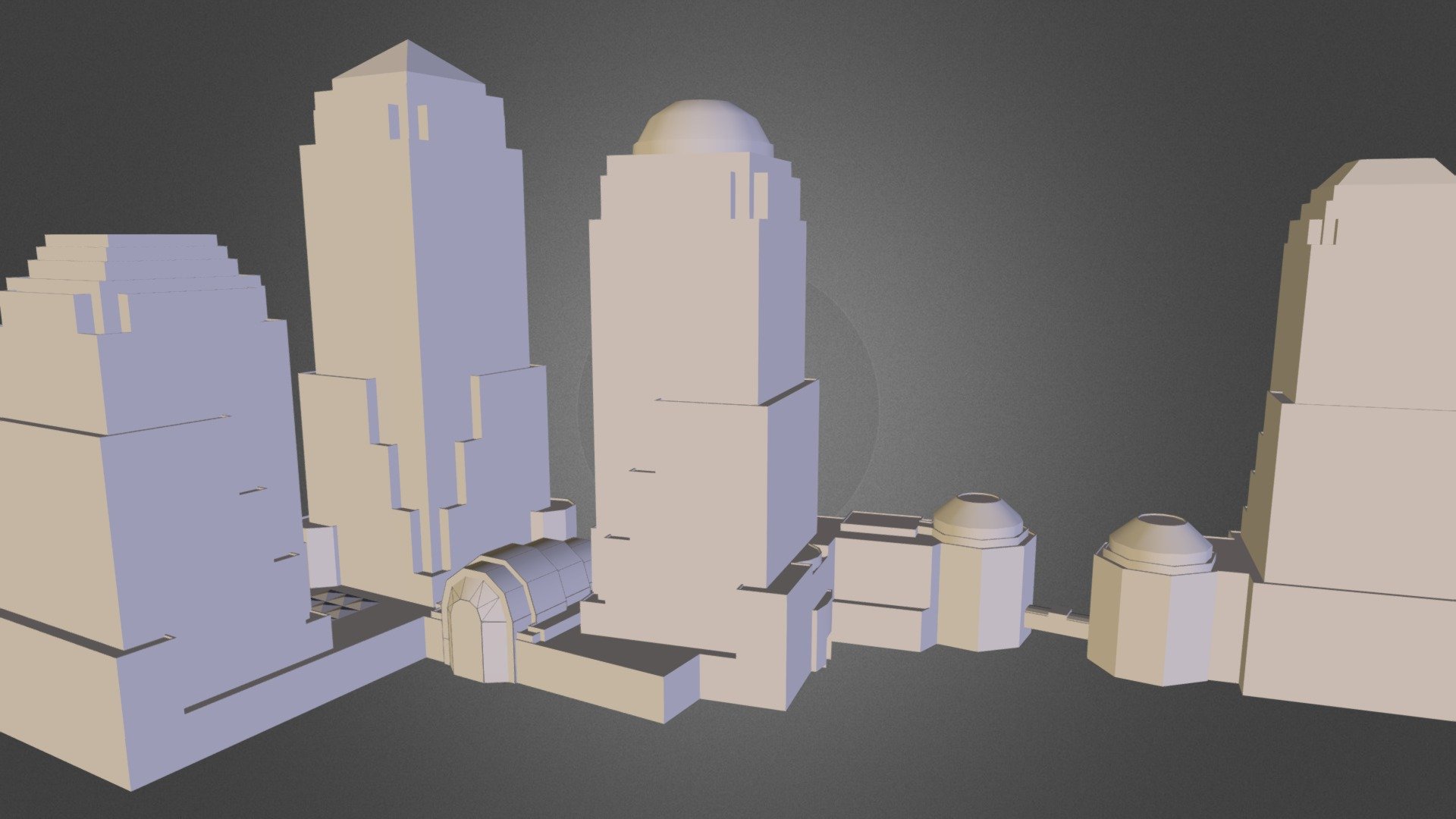 World Financial Center - 3D model by CS3Design (@ChrisSardinas ...