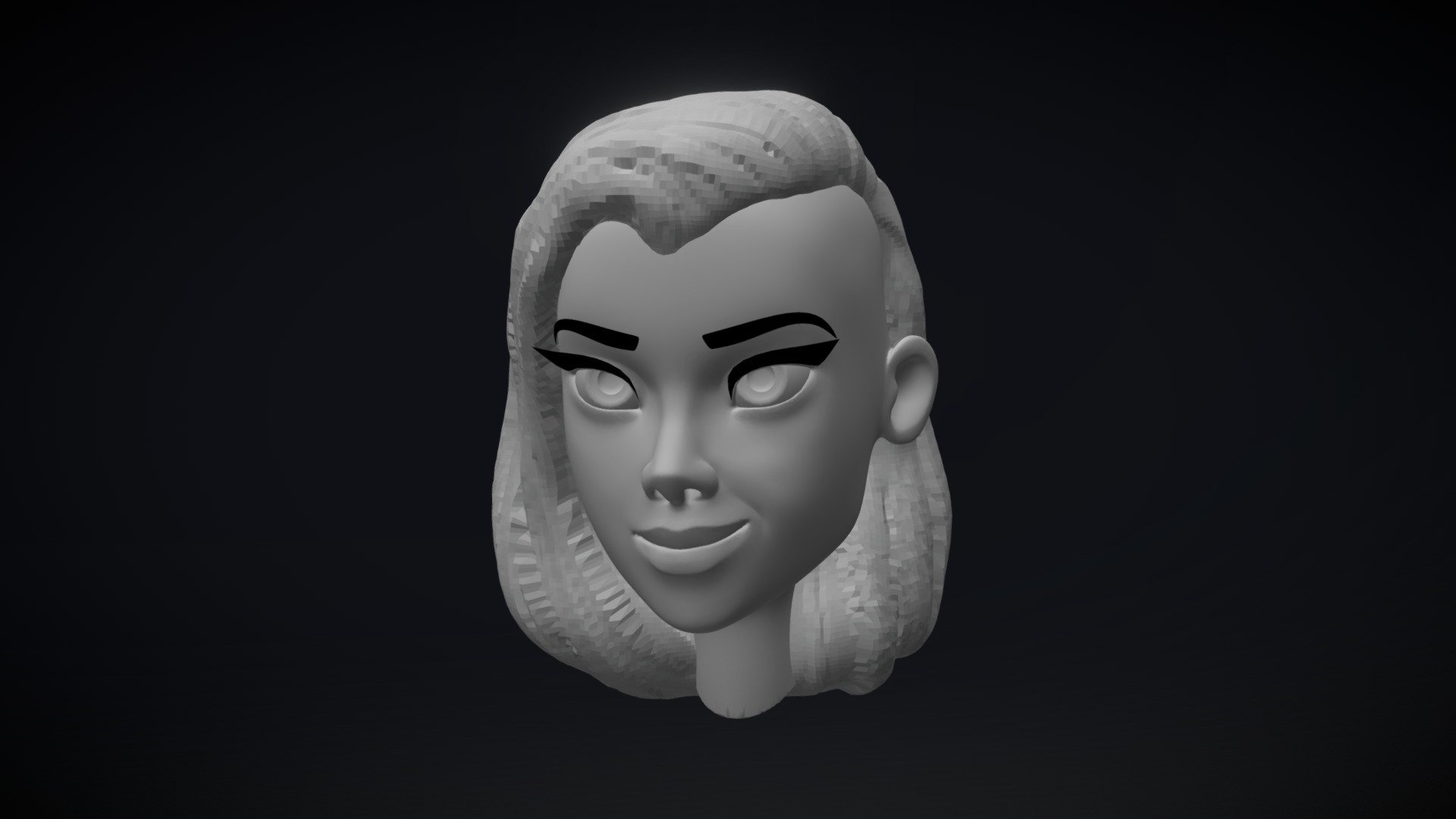 Smirk - 3D model by Luki [cf73ca9] - Sketchfab