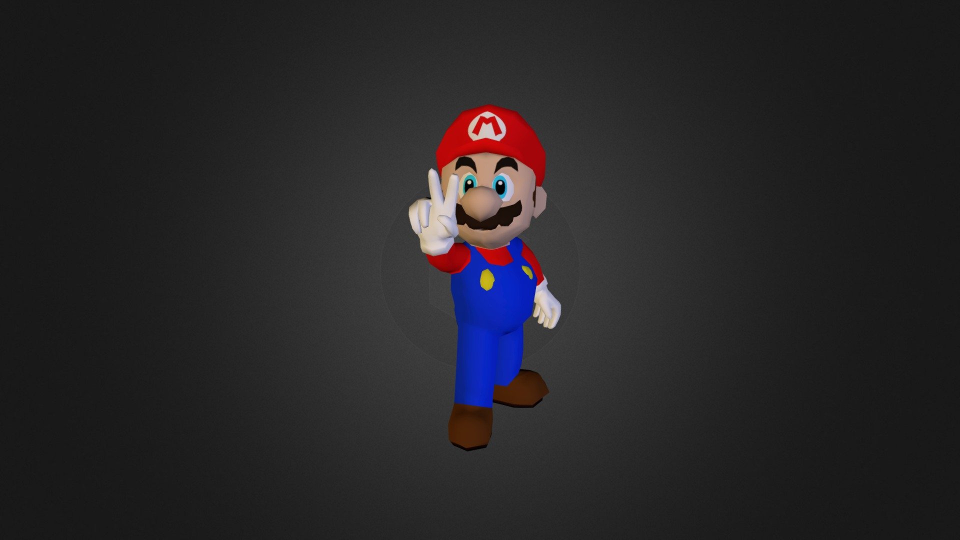 Mario GC - 3D model by rceder [cf74887] - Sketchfab