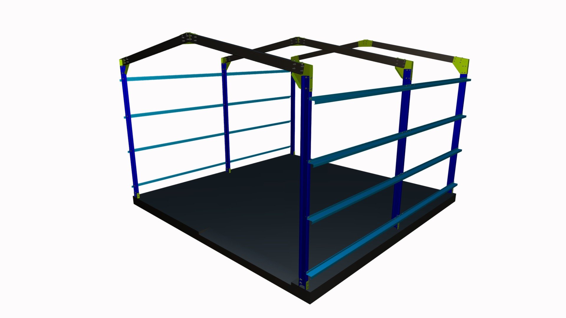 End wall girts Z Purlin - 3D model by mchughsteel [cf74ae4] - Sketchfab