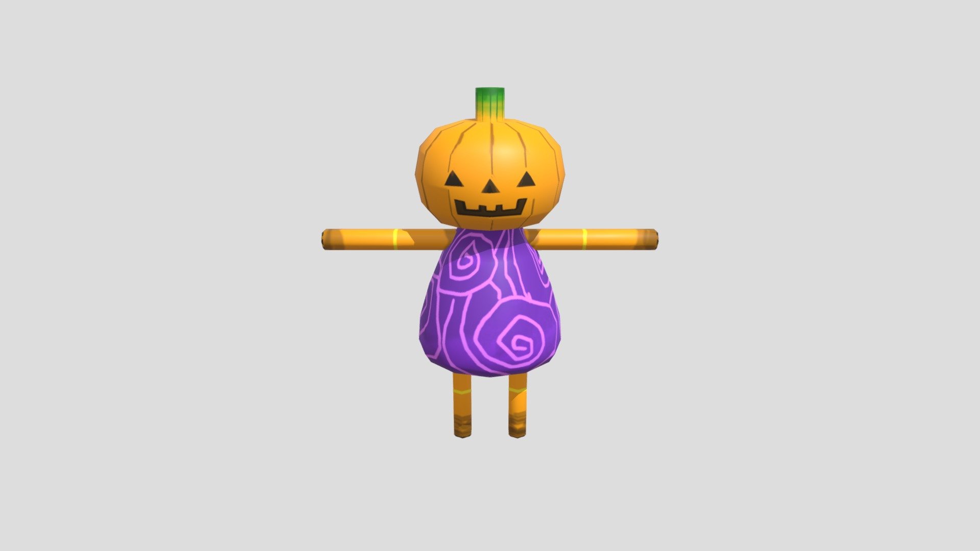 Kabocha - Download Free 3D model by Ieda.Man [cf75d3a] - Sketchfab