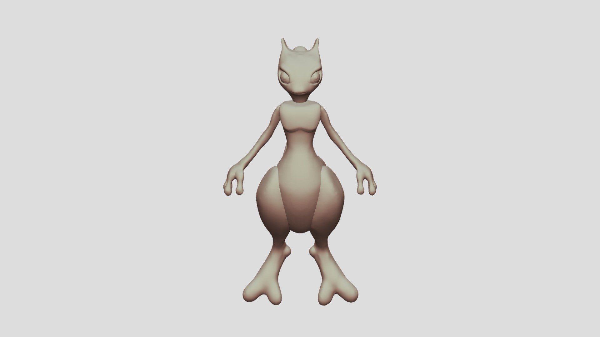Mewtwo POKEMON - Download Free 3D model by erosssssssssssss [cf76248 ...