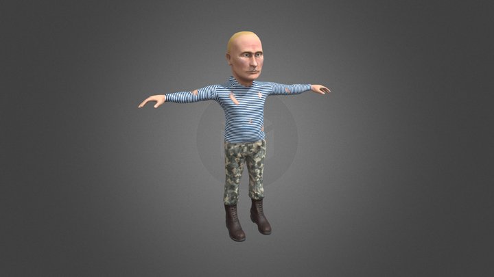 Putin 3D models - Sketchfab