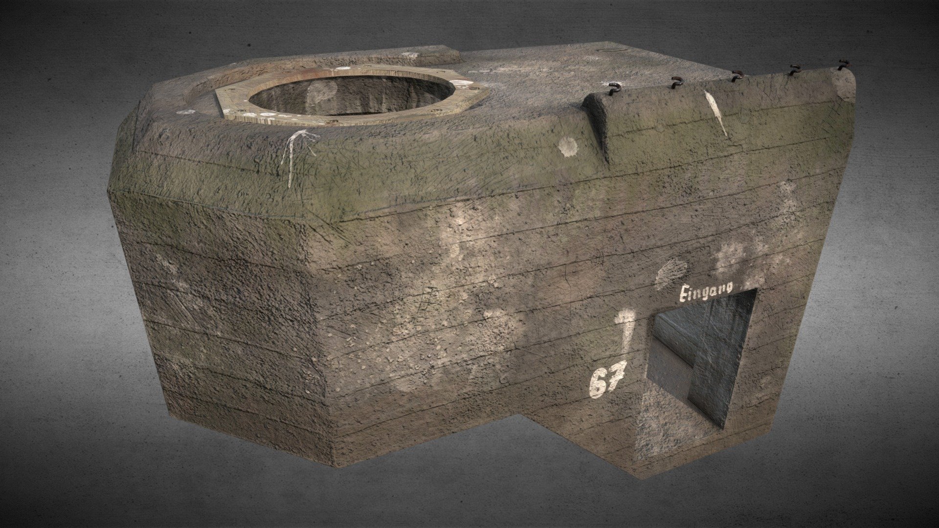 Ringstand 67 bunker - 3D model by AdamKozakGrafika [cf7707a] - Sketchfab
