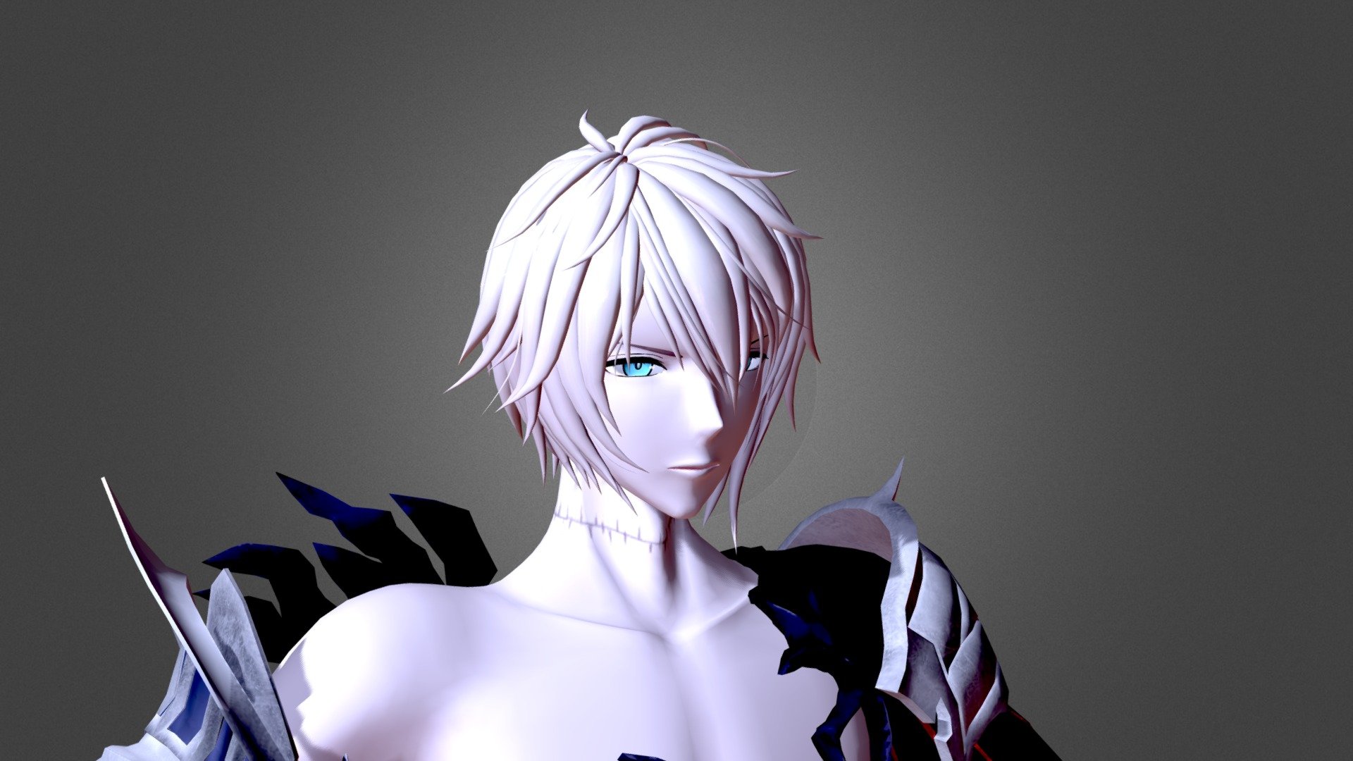 Lucilius_GranblueFantasy - 3D model by StngP [cf78008] - Sketchfab