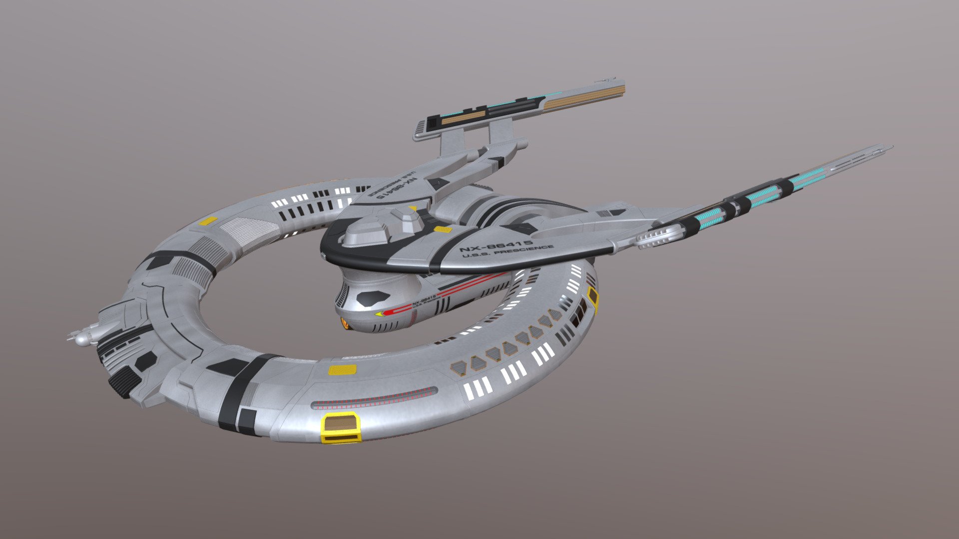 Prescience-class Stellar Science Vessel - 3D model by raenfox [cf7863a ...