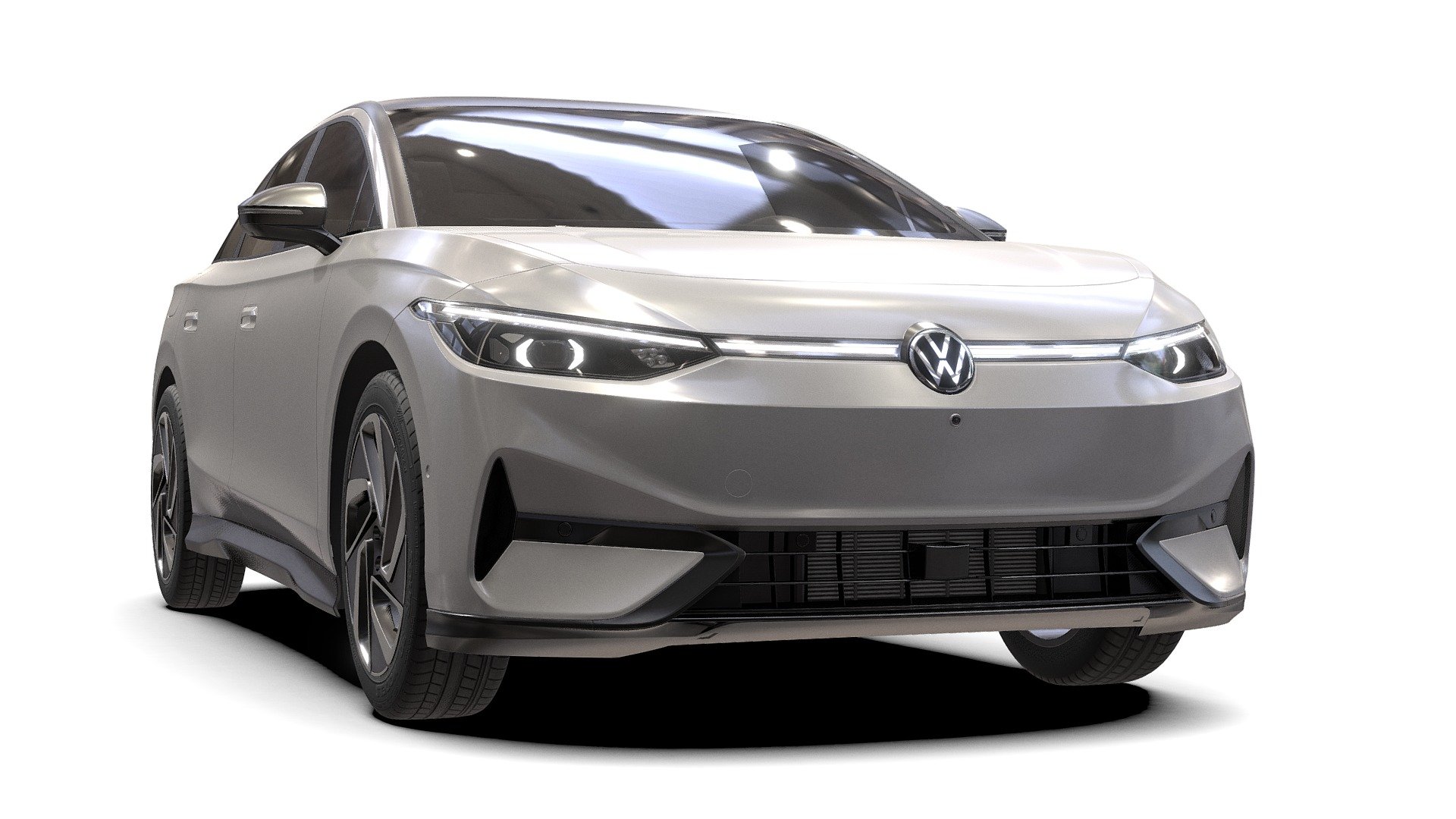 Volkswagen ID7 2024 - 3D model by autoactiva [cf787bb] - Sketchfab