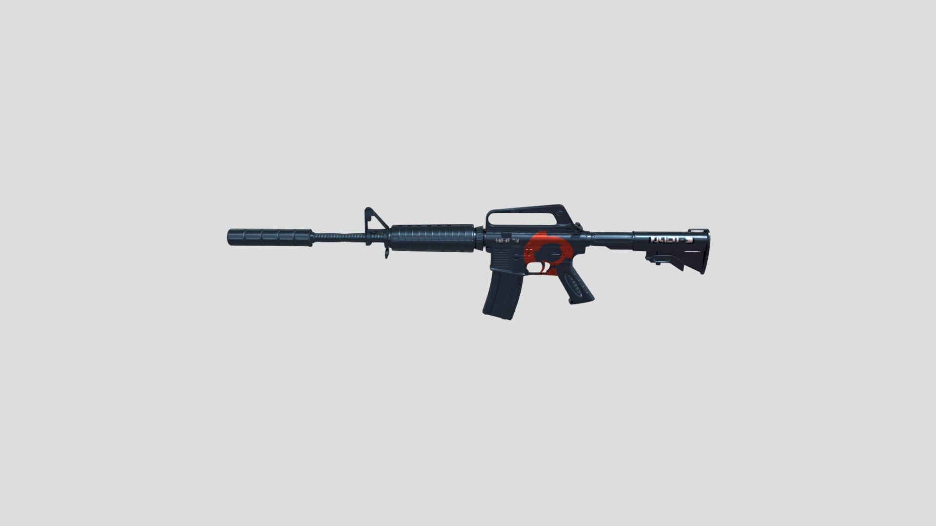 M4a1-s Combine Gun V3 - 3D model by MoTyaBoy [cf79728] - Sketchfab