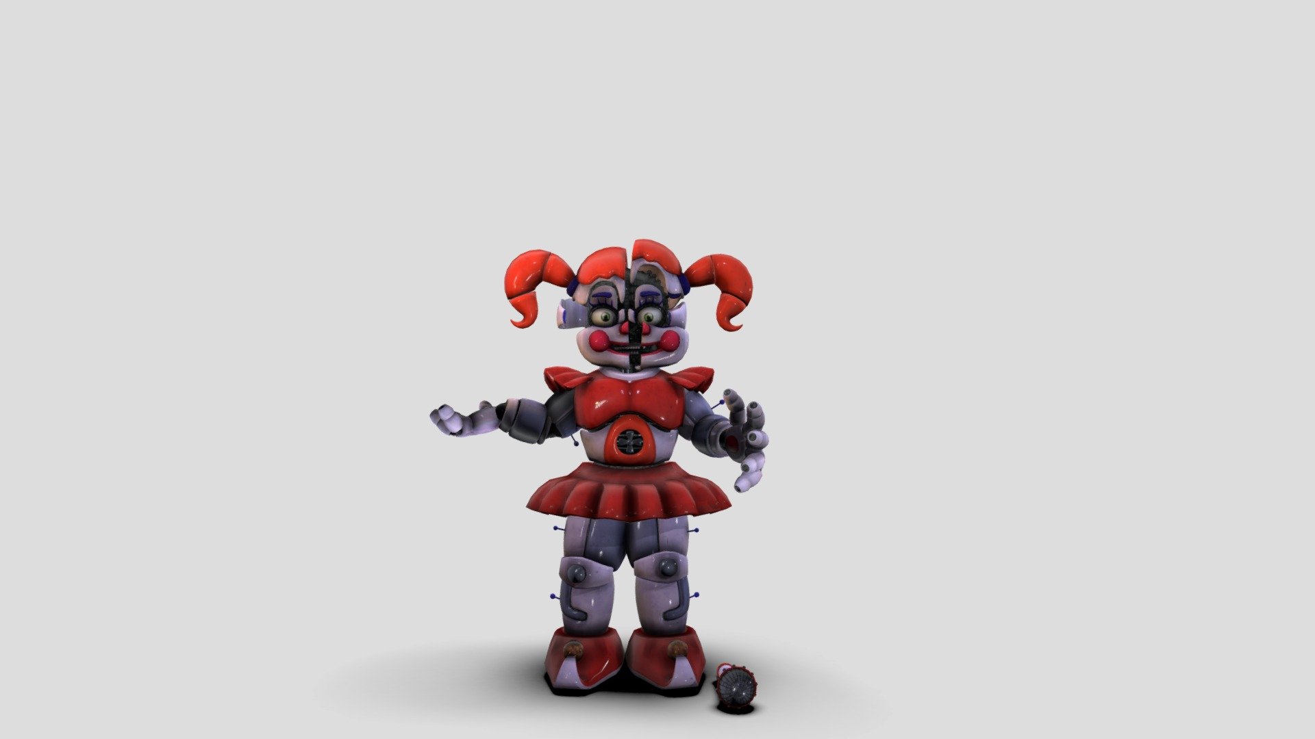 Circus Baby - Download Free 3D model by Faertoon [cf7aaea] - Sketchfab