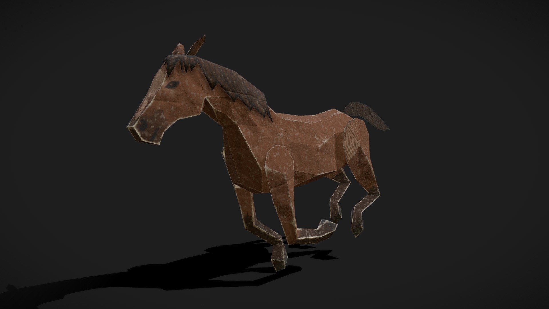 Papercraft Horse - Buy Royalty Free 3D model by Duncan Larsen ...