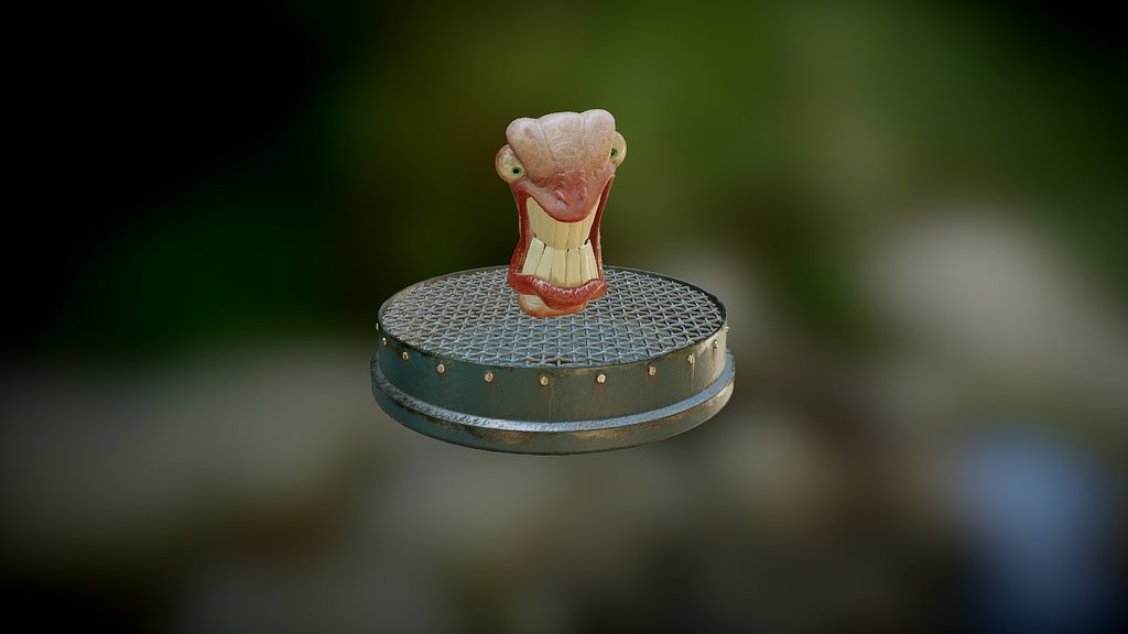 Worm - 3D model by blackjewrobot [cf7c5ee] - Sketchfab