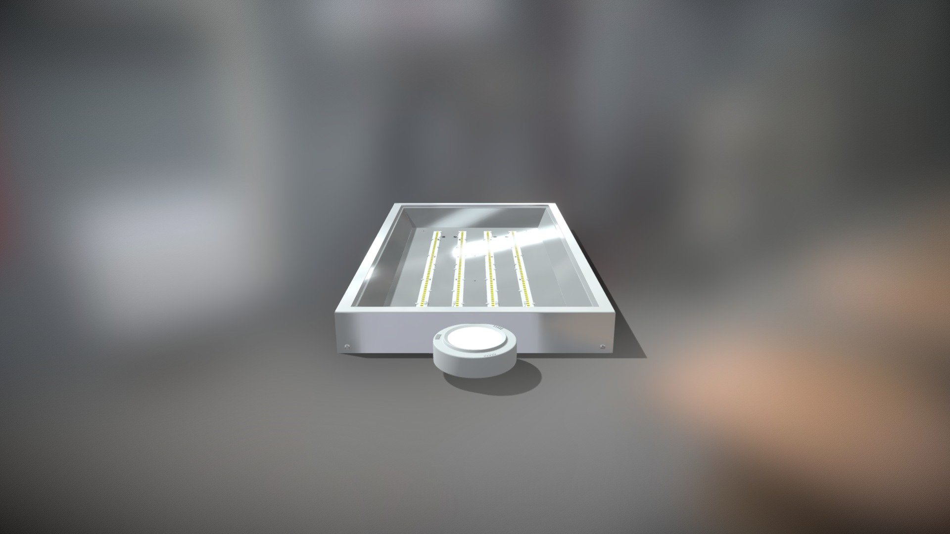 ALPHA LED - Download Free 3D model by vexhibition [cf7cd9c] - Sketchfab