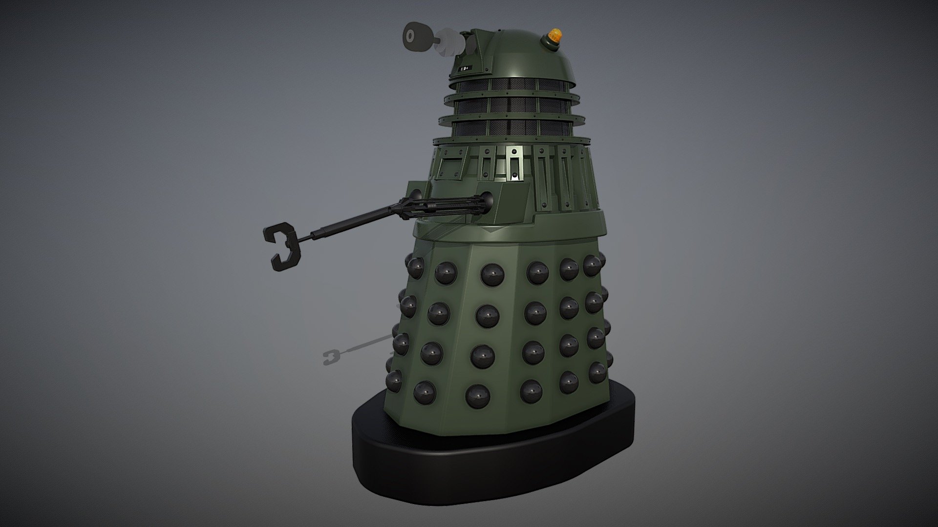 Kit Bash Dalek - Download Free 3D model by timblewee [cf7cf98] - Sketchfab