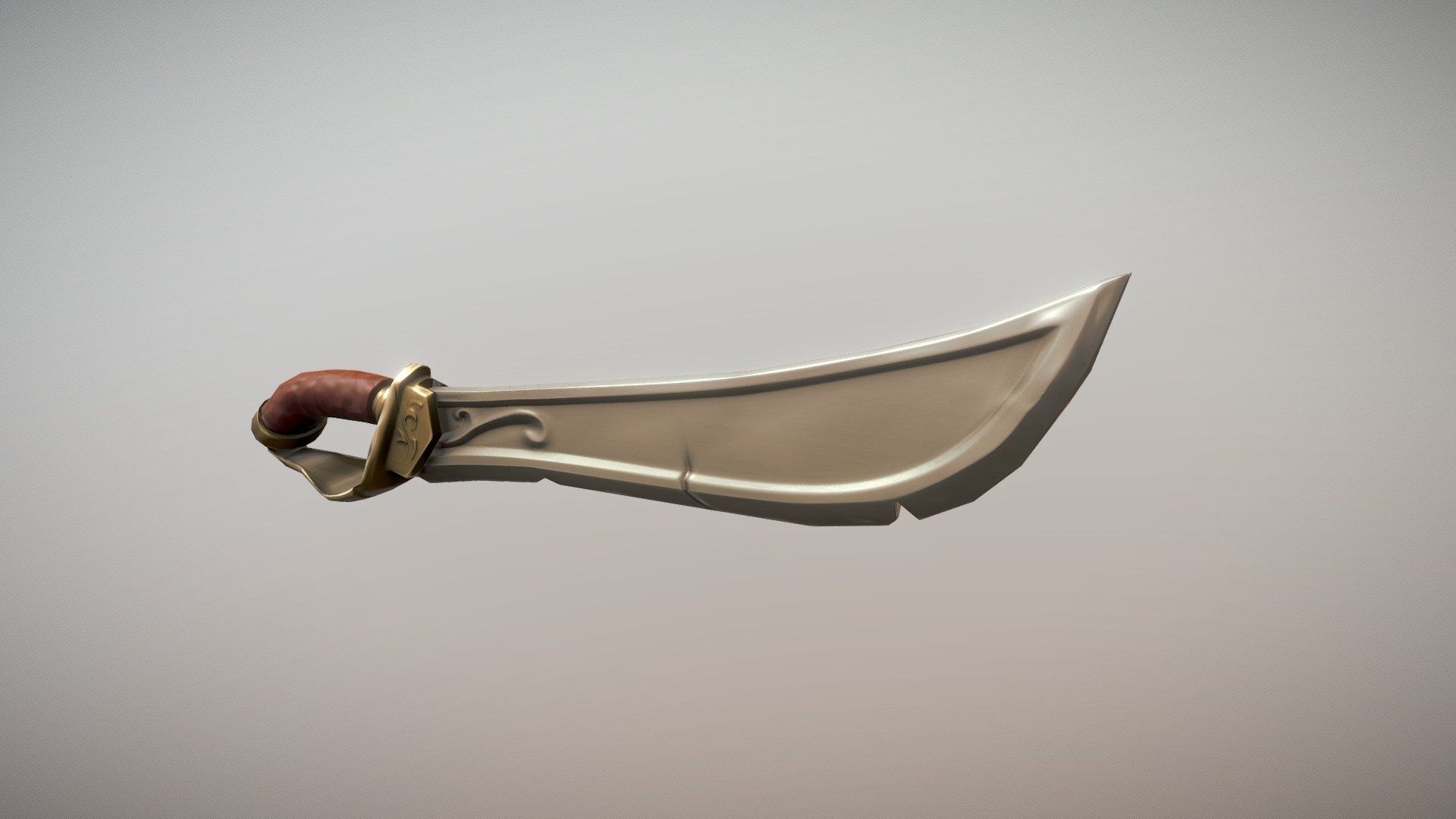 Stylized Pirate Sword - Download Free 3D model by stokicdizajn [cf7e227 ...