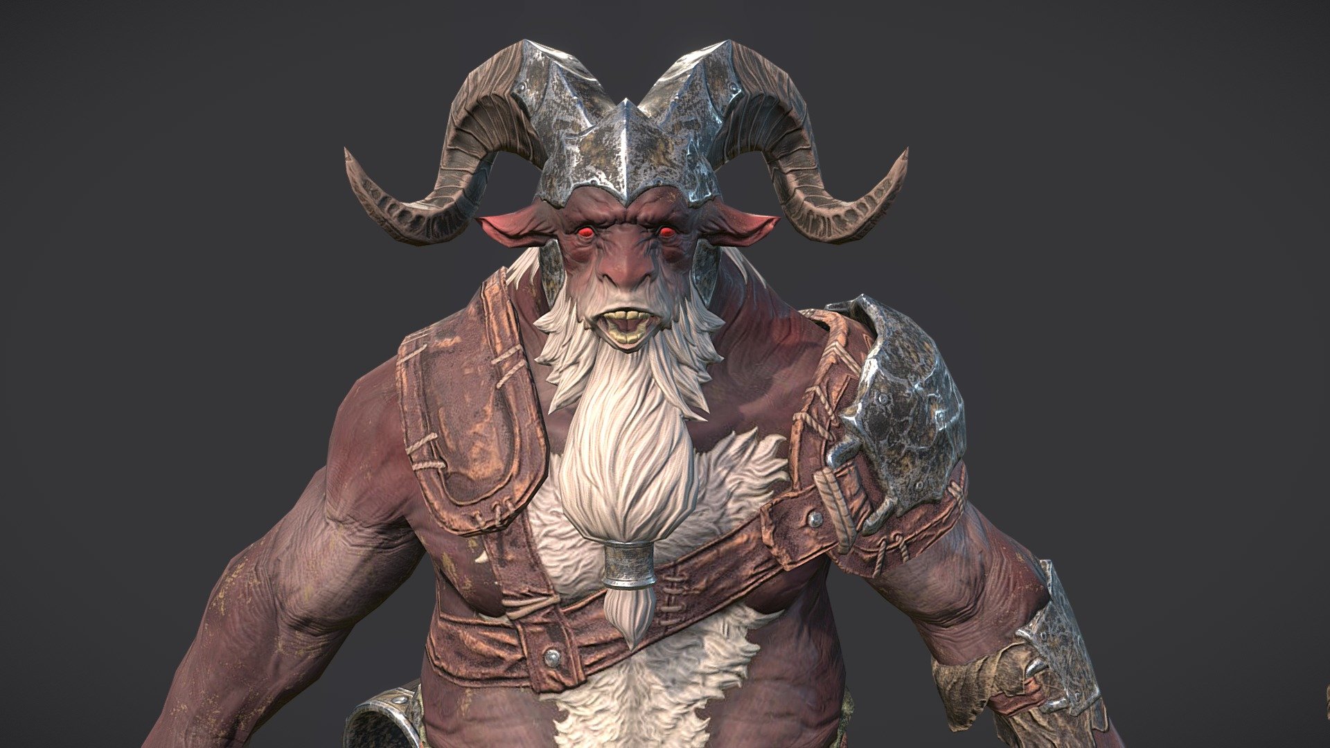 Goat Monster - 3D model by neogools [cf7ea93] - Sketchfab