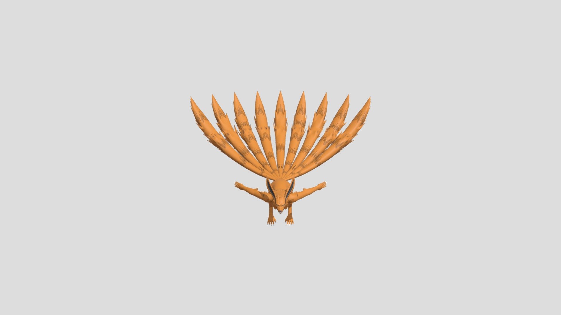 Kurama - 3D model by Наруто (@yelena.aynalova.95) [cf810ad] - Sketchfab