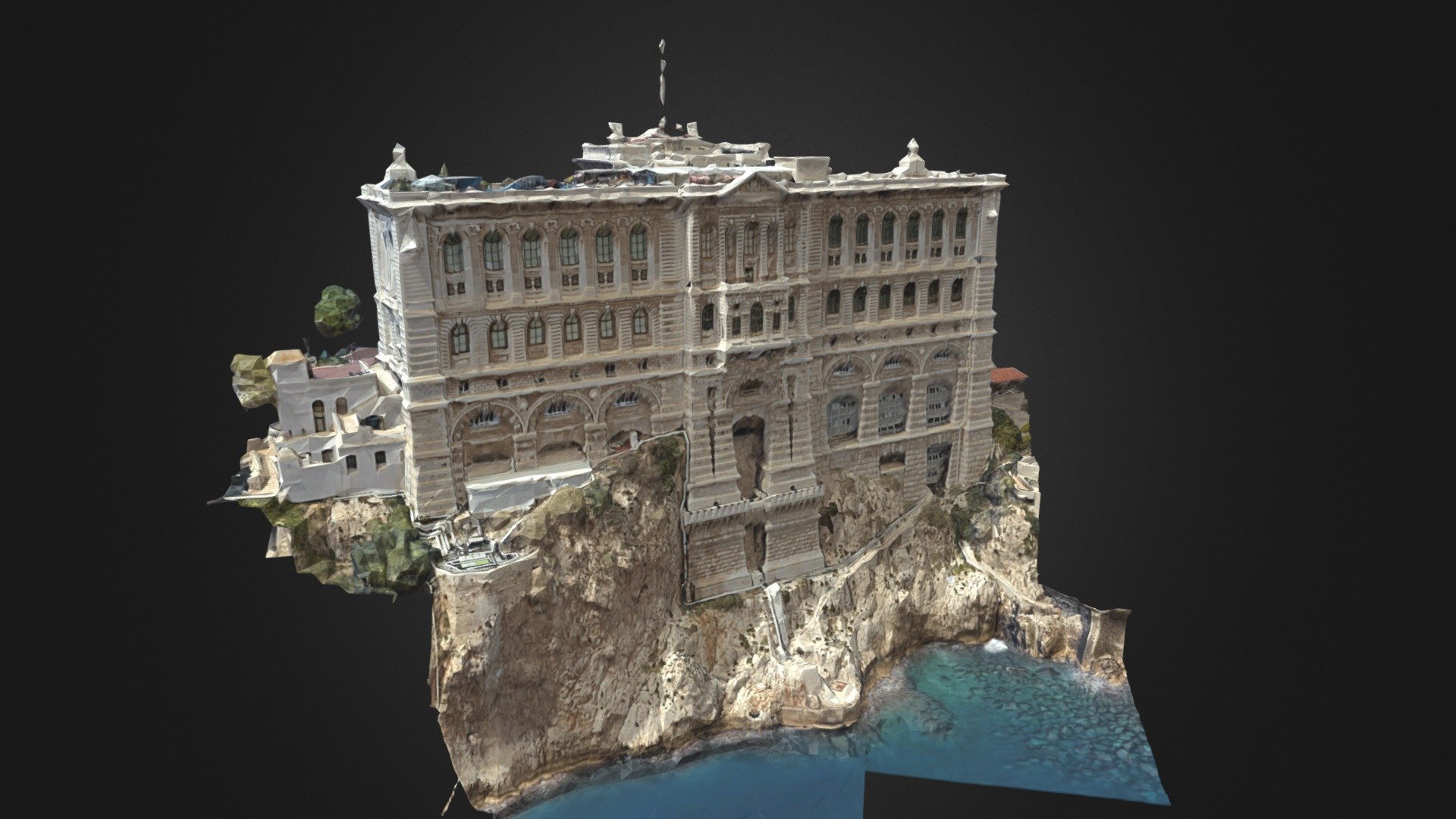 Musée océanographique de Monaco - Buy Royalty Free 3D model by حسان ...