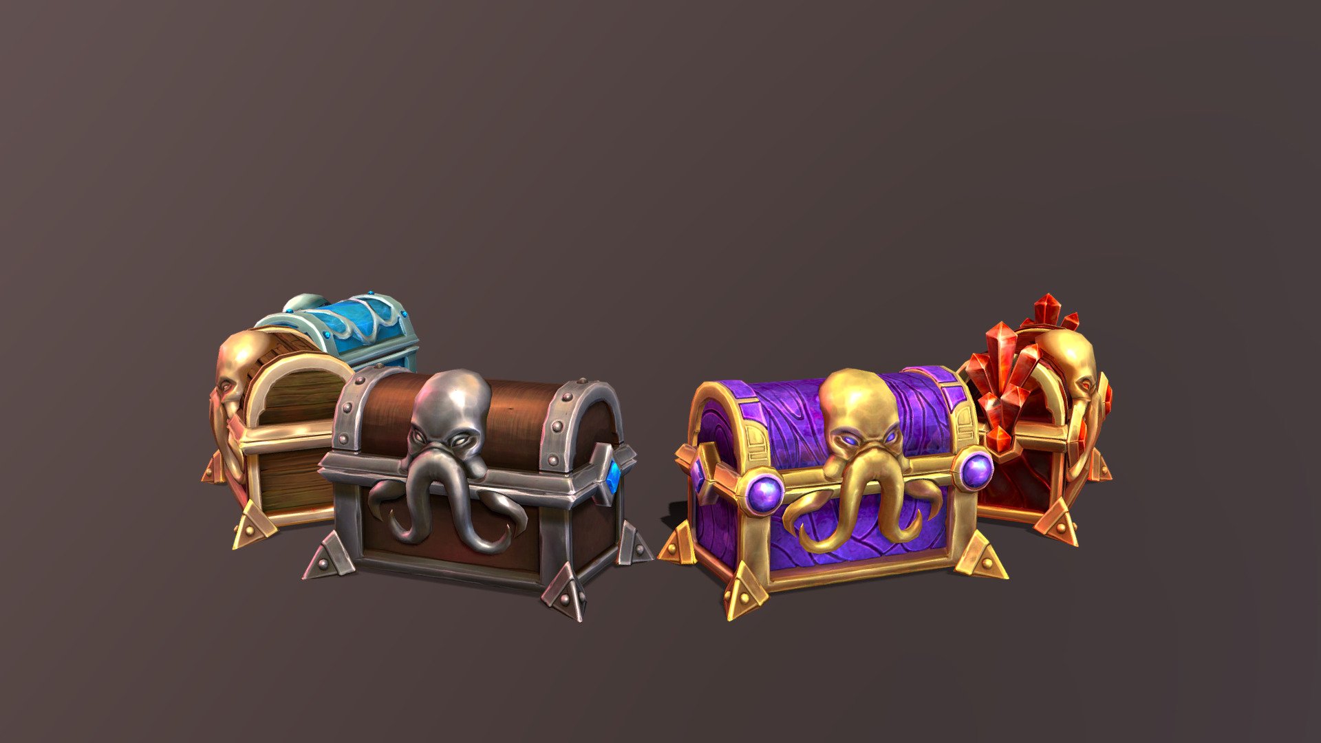 D&D: Warriors of Waterdeep - PVP Chests - 3D model by Gwen Houzelot ...