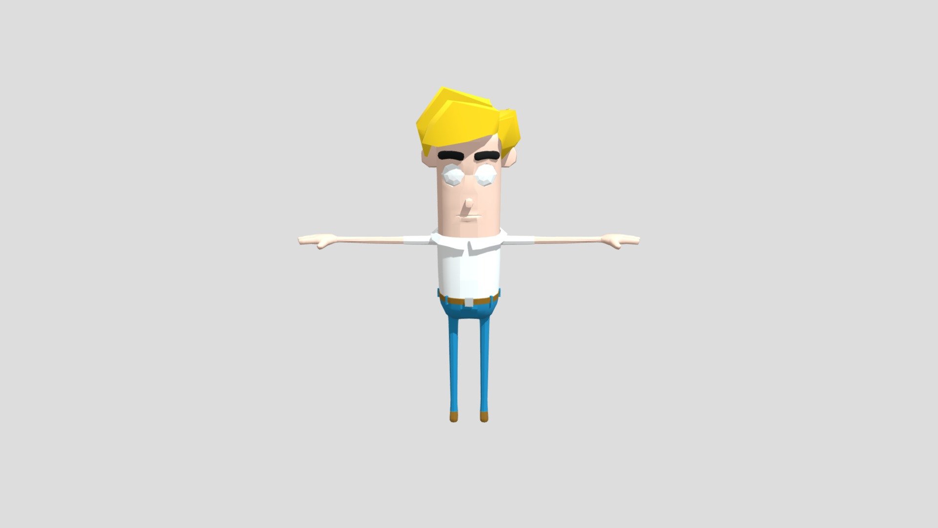 CH Lenny Cartoon - 3D model by insomnioestudios [cf8354f] - Sketchfab