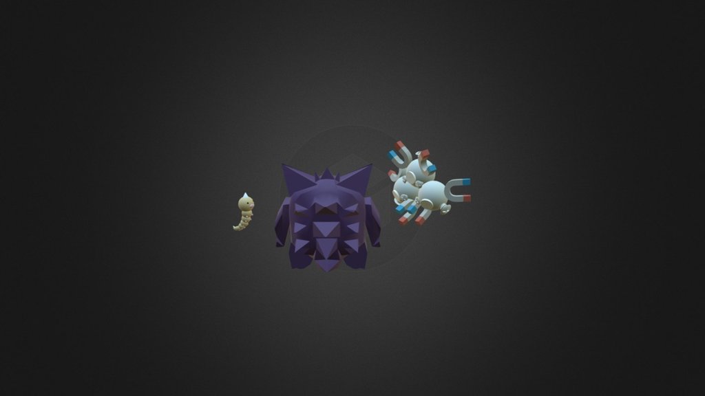 Pokemon - Download Free 3D model by emc [cf83cca] - Sketchfab