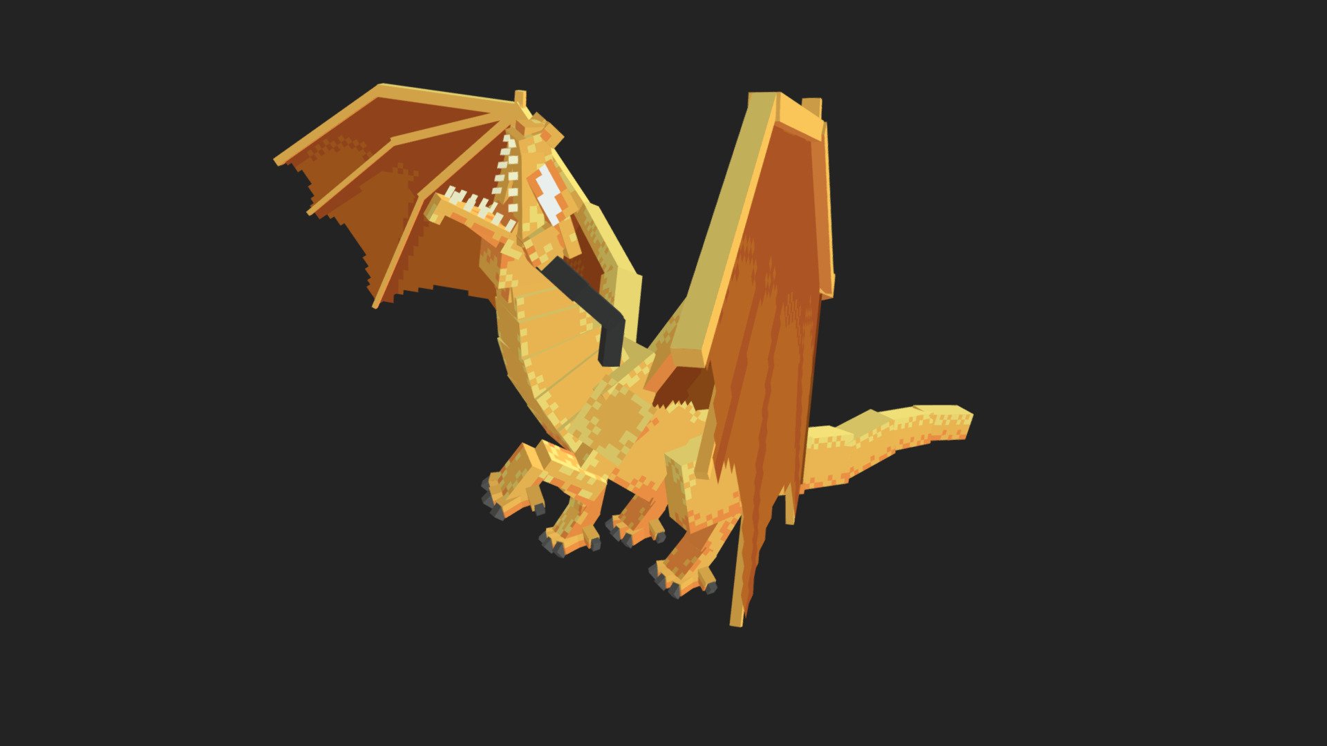 Heat Wave Dragon - 3D model by Geoffrey @ ReWrite Media (@geoffrey1 ...