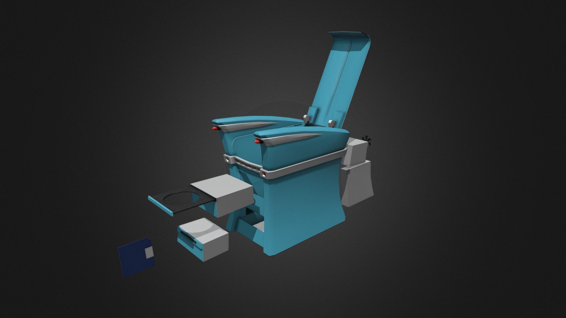 Retro Car Computer - Download Free 3D model by Matt LeMoine (@Matt ...