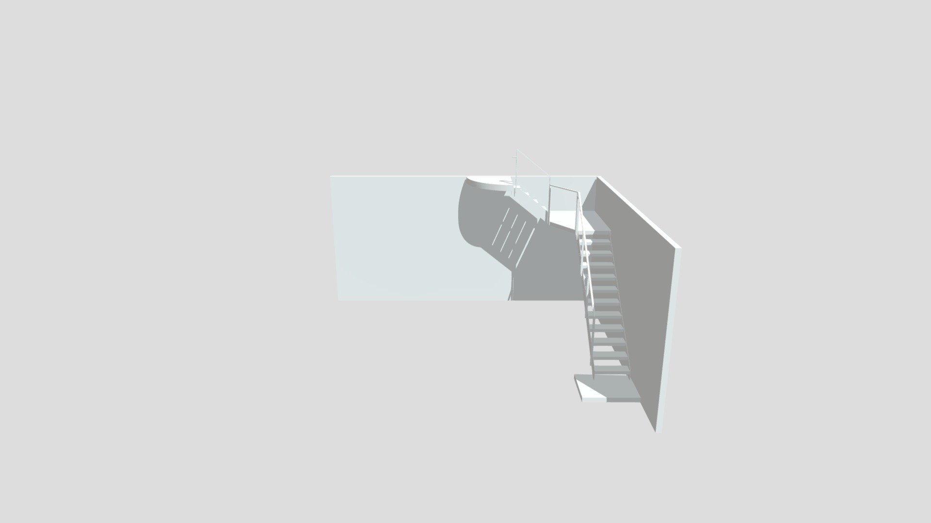 462_ Trap in ruimte - 3D model by m-squared [cf8693b] - Sketchfab
