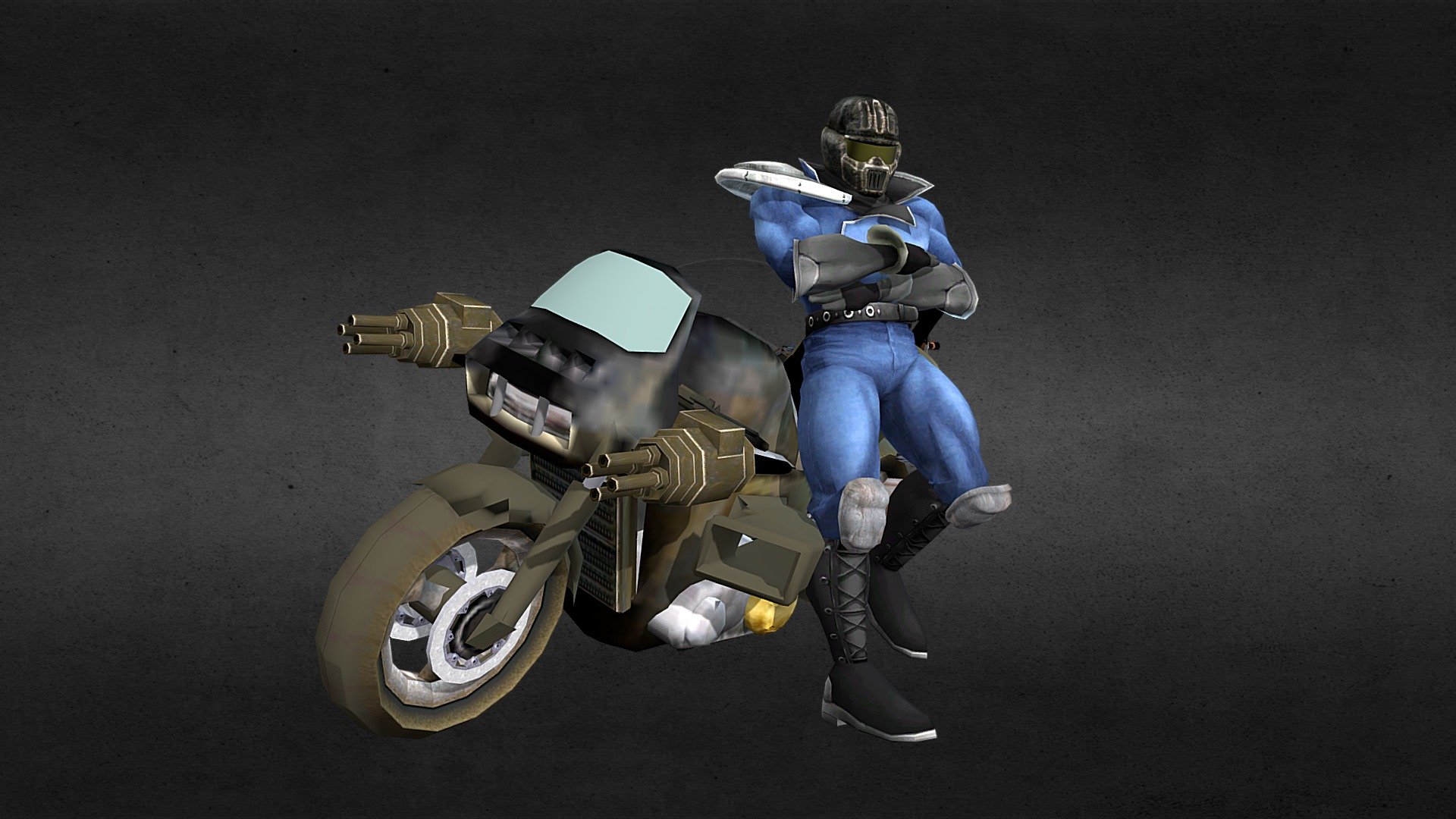 Project M - Mach Rider SSBC Pose - 3D model by MG64 (@mariogamer64 ...