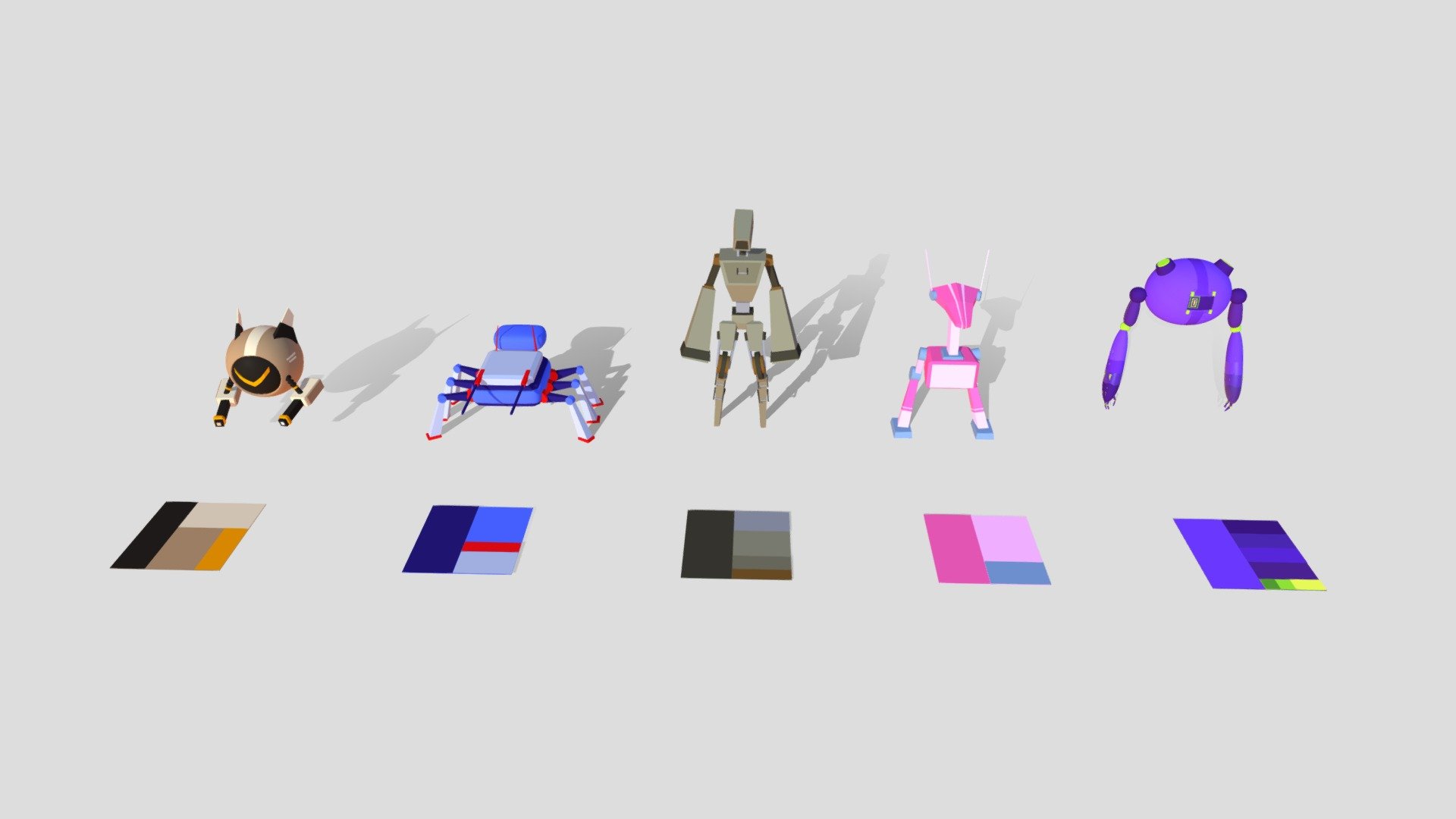 colors - 3D model by yukaa [cf87411] - Sketchfab