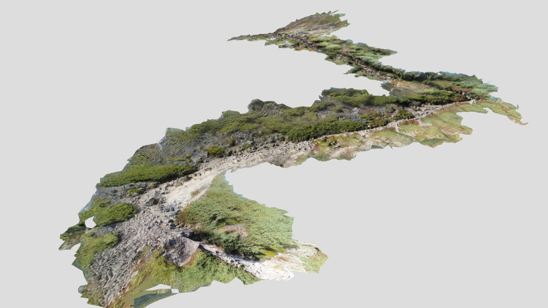 Mt.Midori-dake summit 2 - Download Free 3D model by ezorisu studio ...