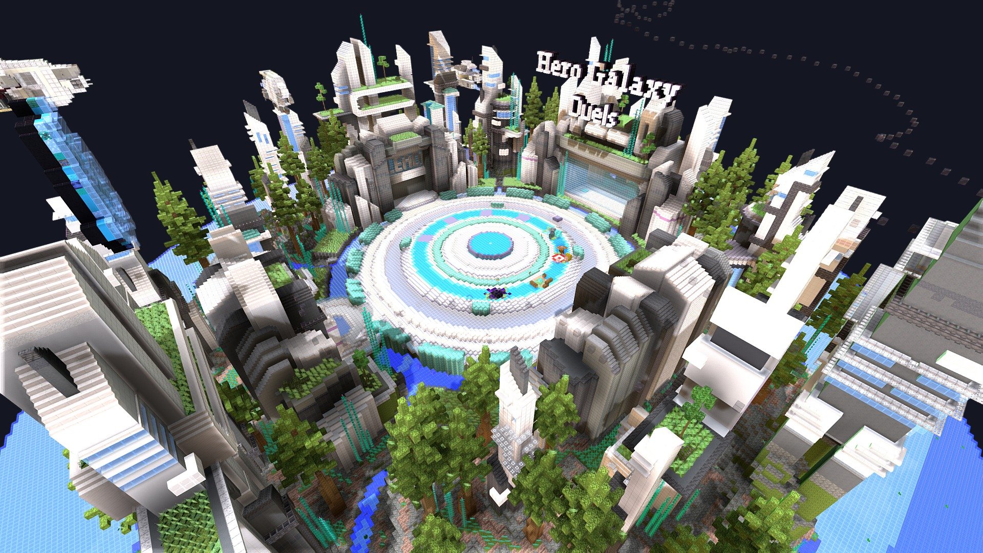 HeroGalaxy Duels Lobby - 3D model by Qu1nten [cf8a30f] - Sketchfab