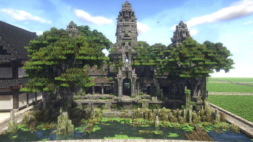 Angkor Wat Test - 3D model by patrix [cf8a5a4] - Sketchfab