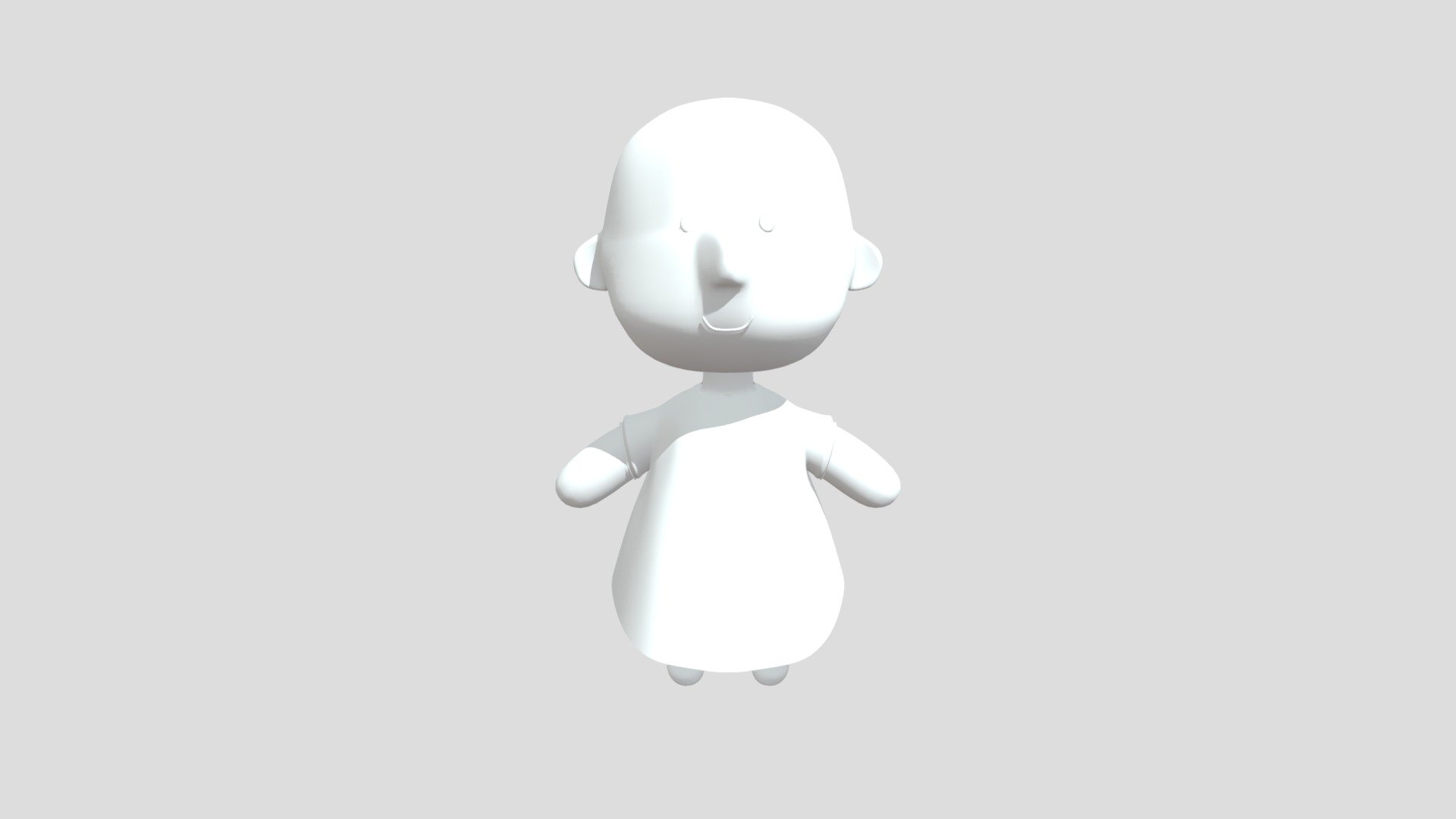 Peanut-Me! - 3D model by Paulina_MZ [cf8ab69] - Sketchfab