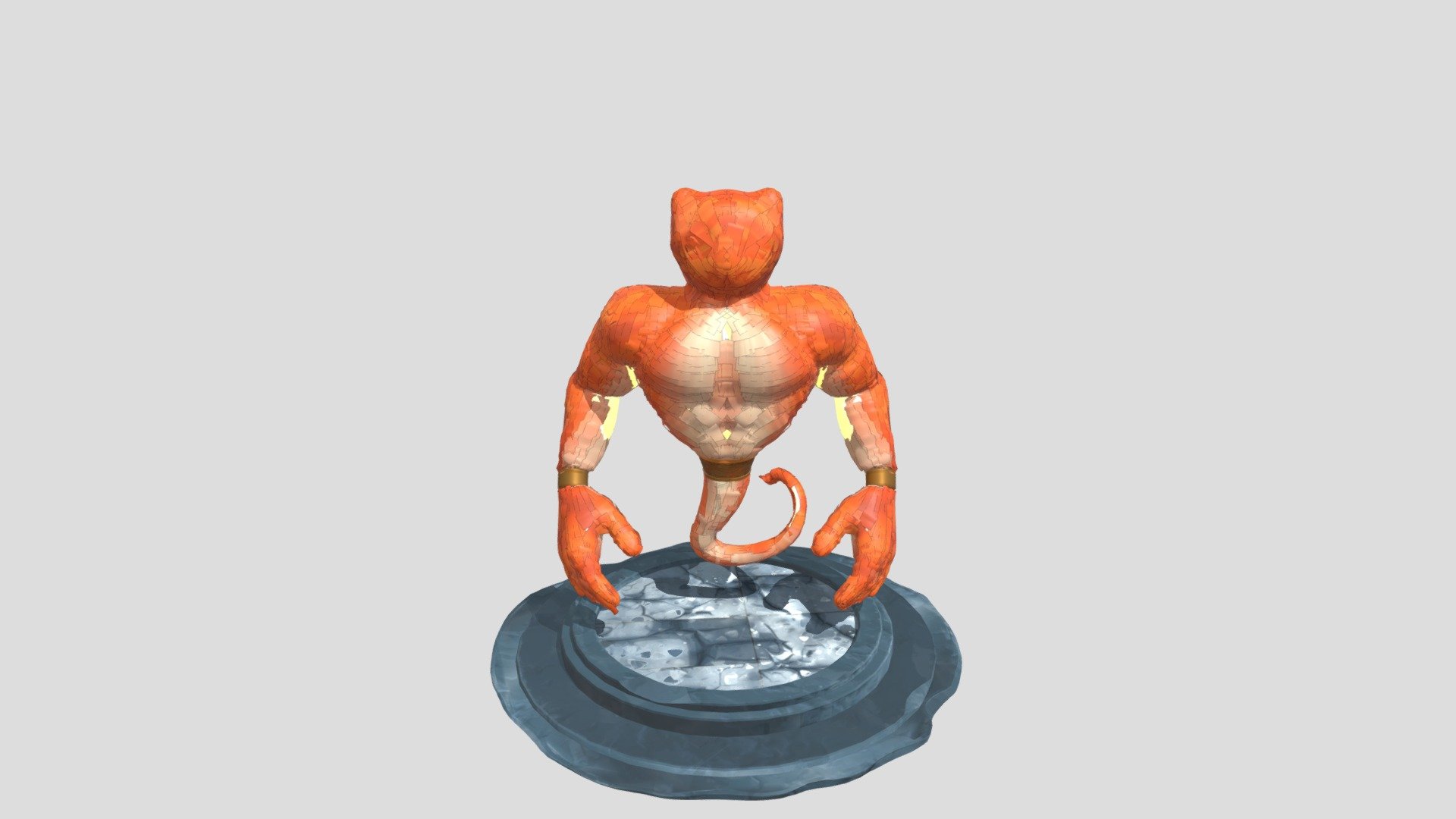 Fire Spirit - 3D model by Pleotech [cf8b0e2] - Sketchfab