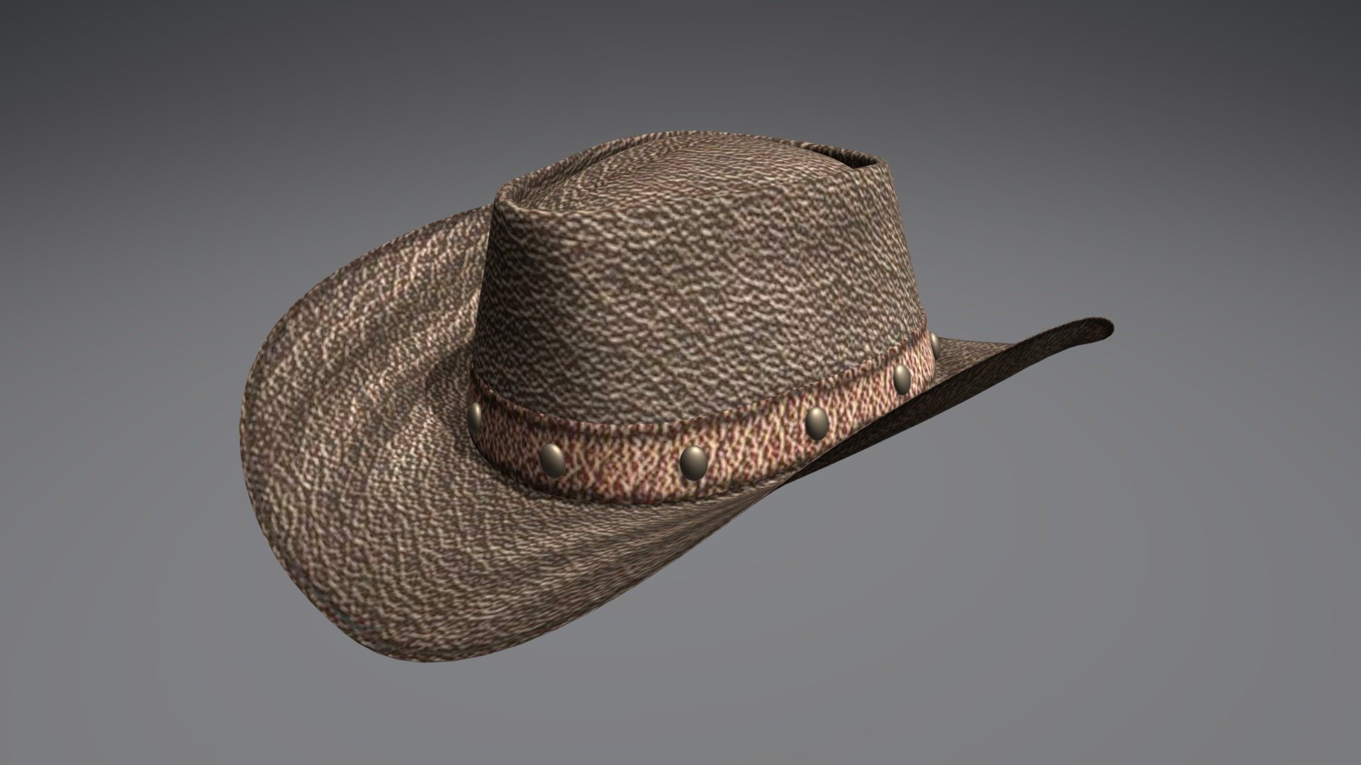 Bounty Hunter Hat Brown - Buy Royalty Free 3D model by shimtimultimedia ...