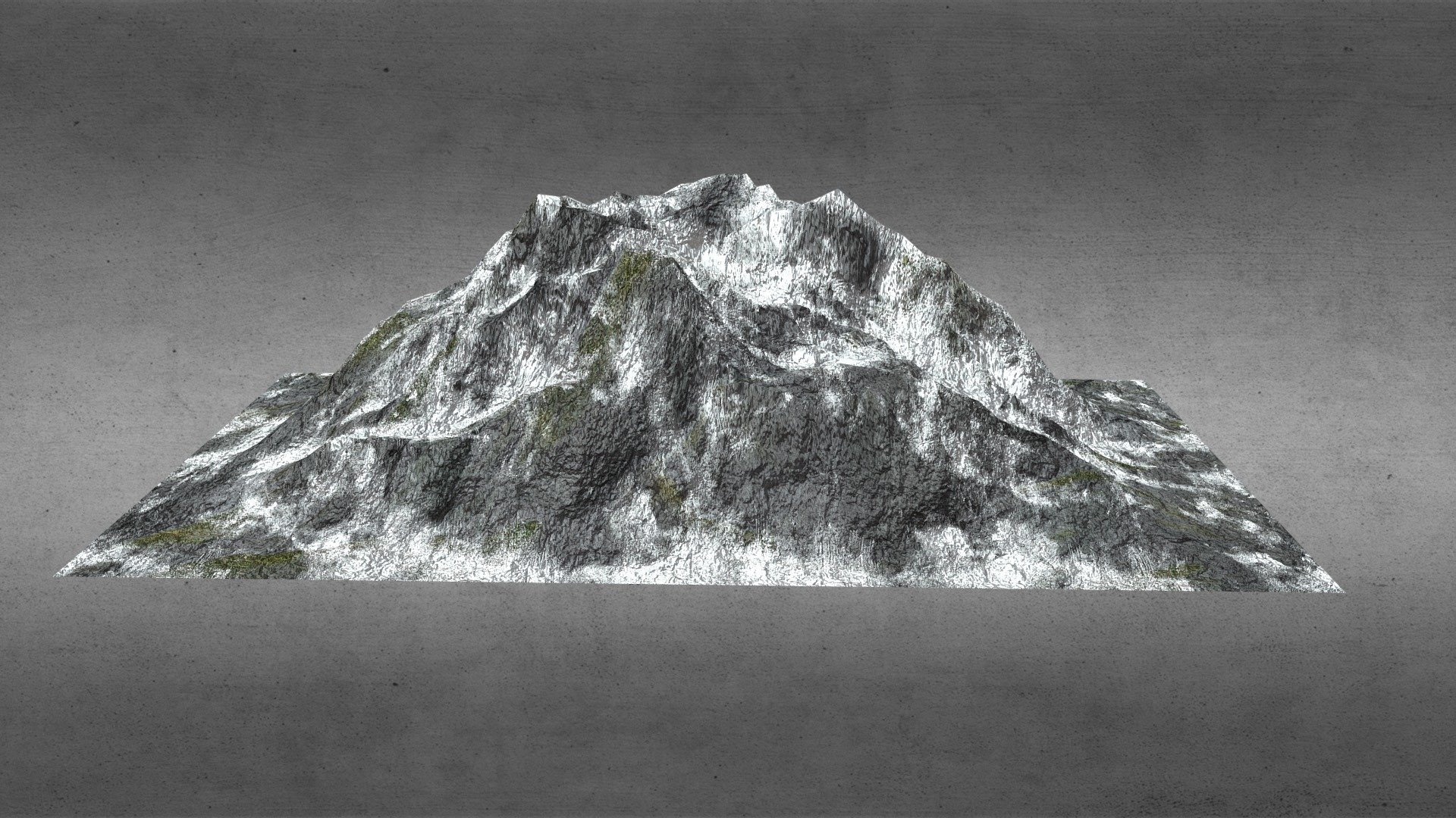 Mountain low poly - Download Free 3D model by Mehdi Shahsavan ...