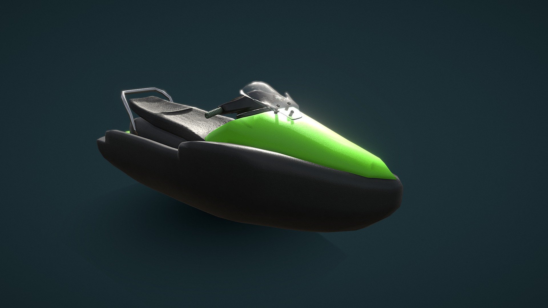 Jet ski low poly - 3D model by Adi.Booker [cf8e796] - Sketchfab