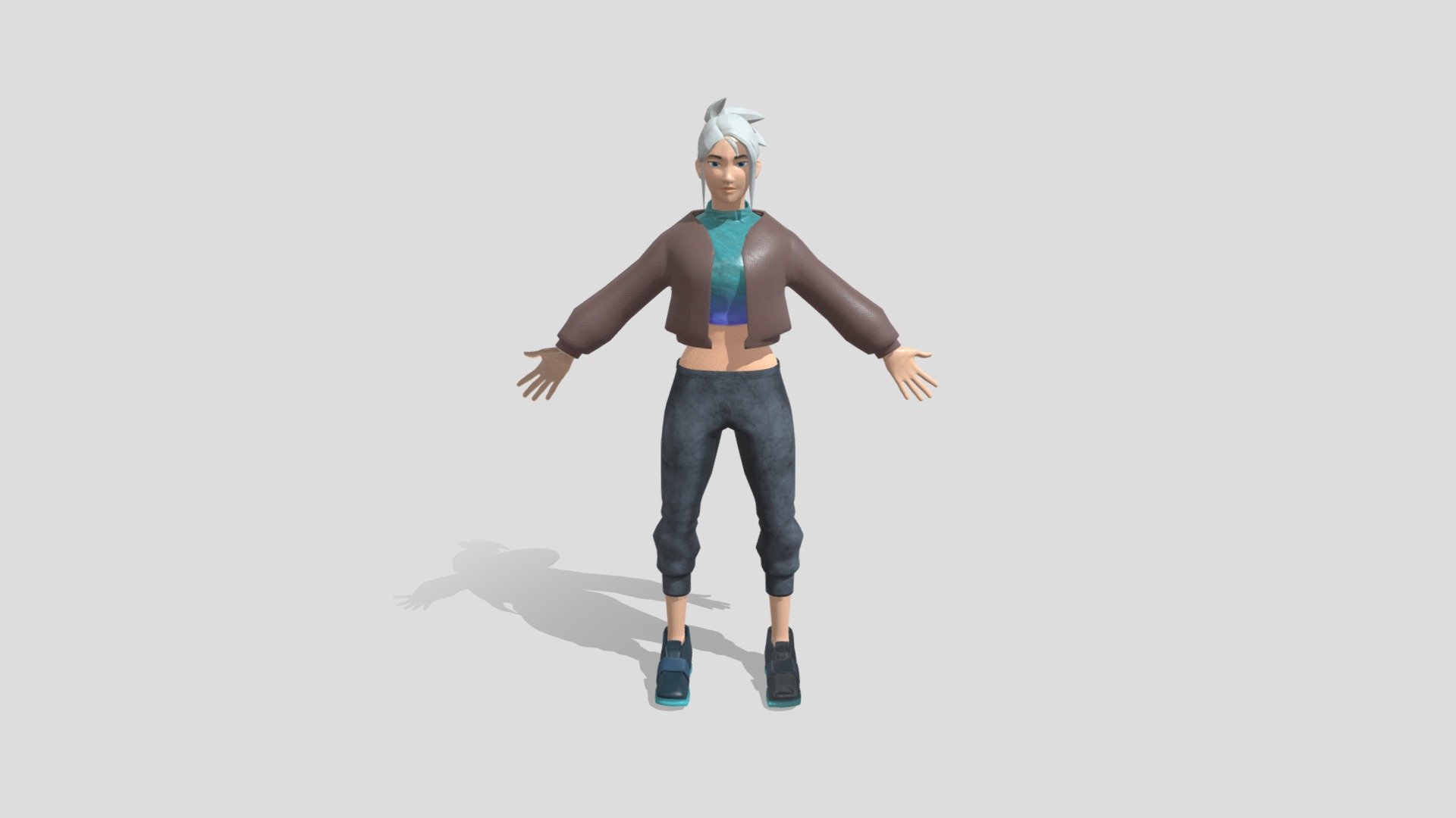 Jett 3D Model Textured - 3D model by TanyaCJN [cf90561] - Sketchfab