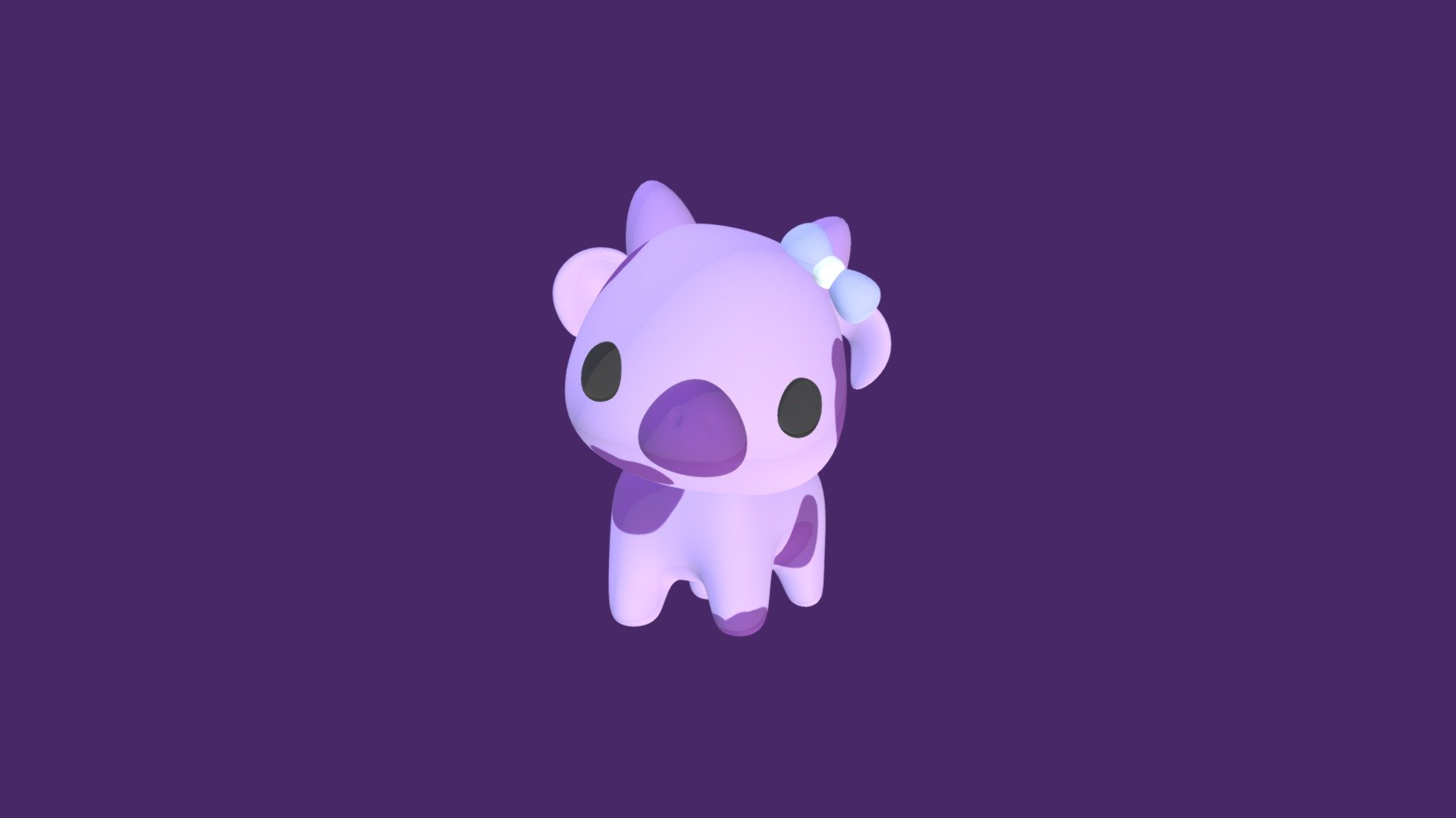 cow - Download Free 3D model by coderevblender [cf90b30] - Sketchfab