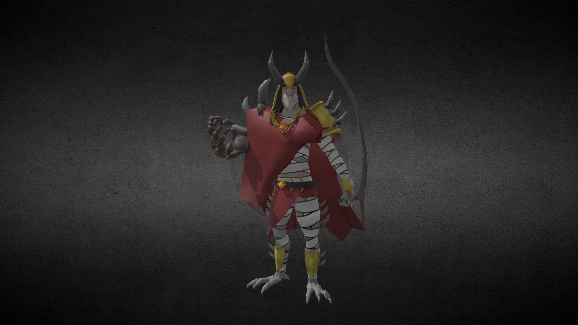 Monster Assassin Low Poly Concept - Download Free 3D model by Ethan ...