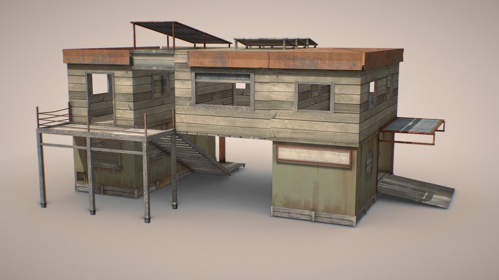 dayz buildings - A 3D model collection by korvalgaming - Sketchfab