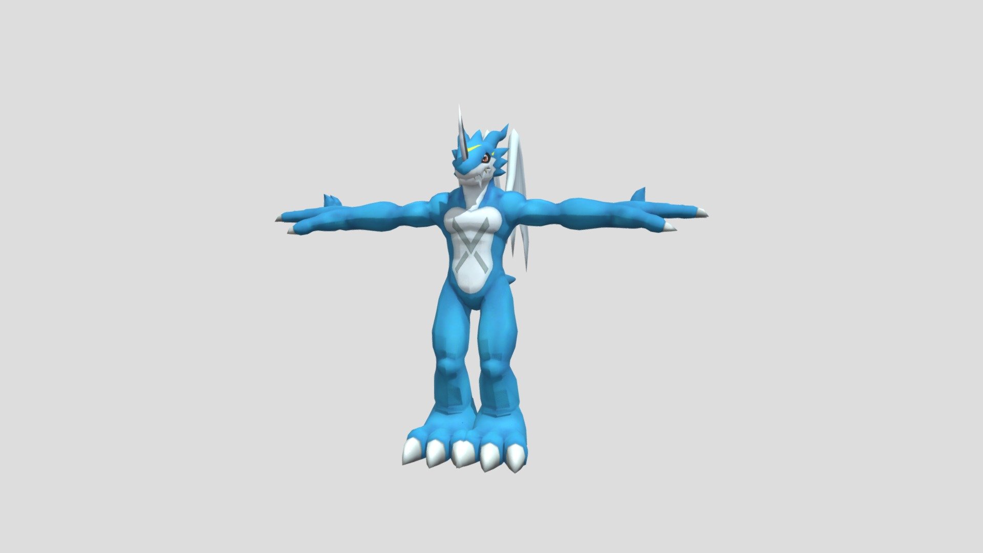 Exeemon Digimon - Download Free 3D model by JackTheOhio ...