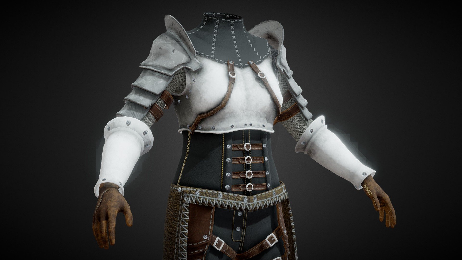 Witcher Armor - Download Free 3D model by Blue Spirit (@Blue-Spirit ...
