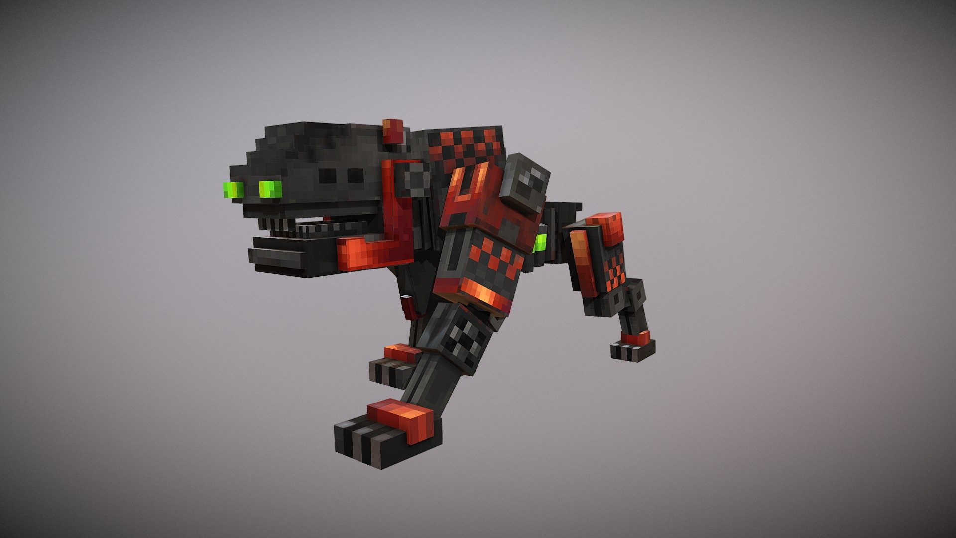 Lastcraft - Robo Dog Black - 3D model by Lightmap LTD (@gracevale ...