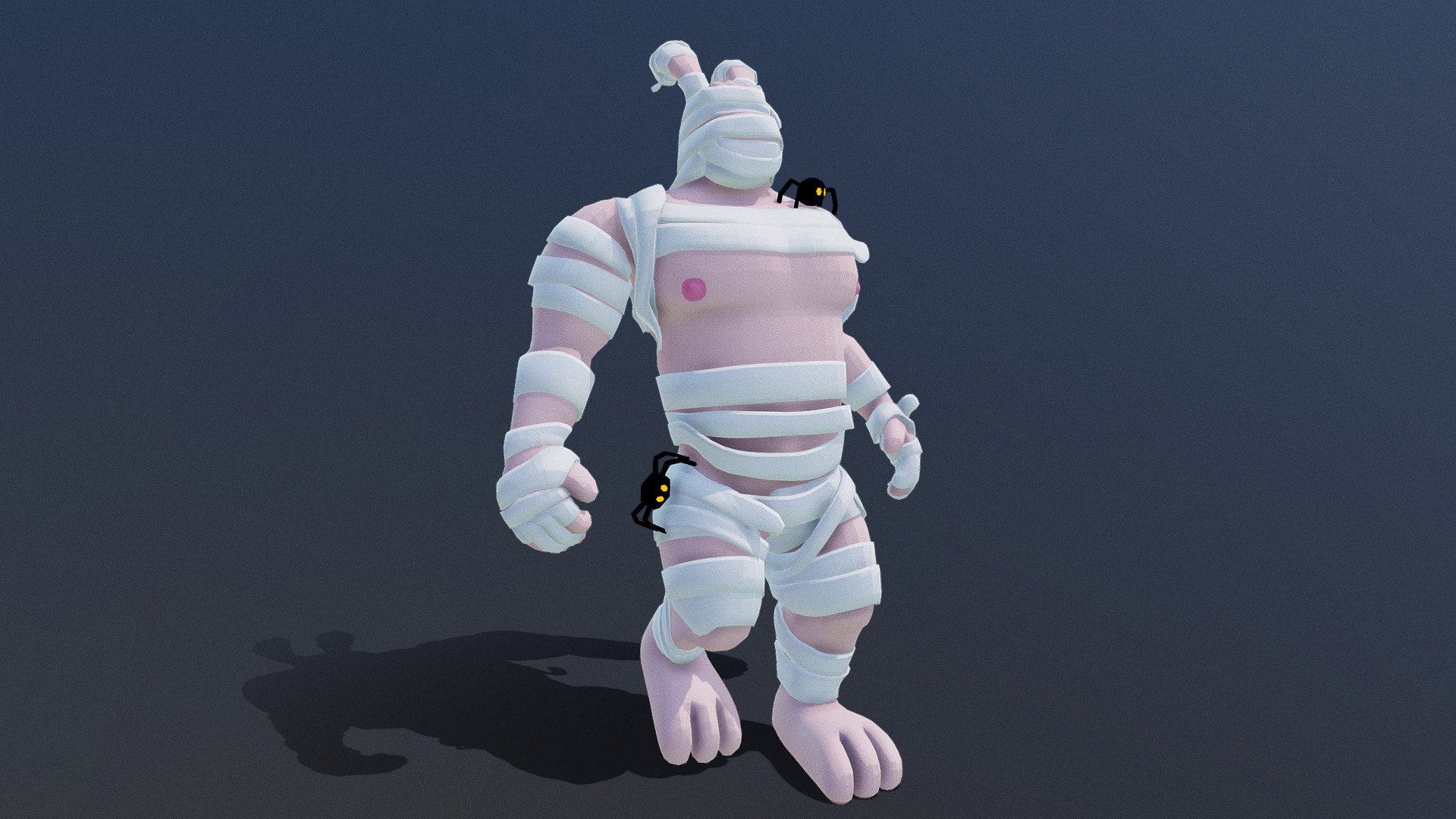 Big Bunny 3d Model By Alexthebear Cf989db Sketchfab