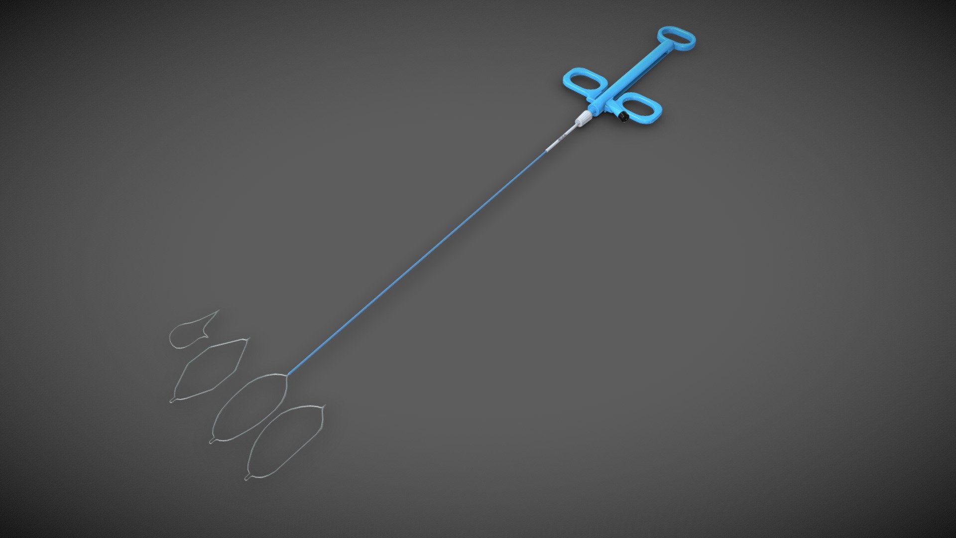 Polypectomy Snare 5 Different Models - 3D model by Inlusion Netforms ...