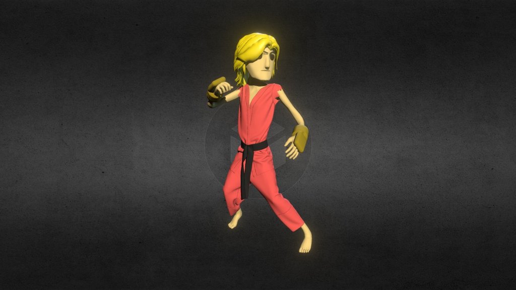 KEN CARTOON - 3D model by mortaleiros [cf99464] - Sketchfab