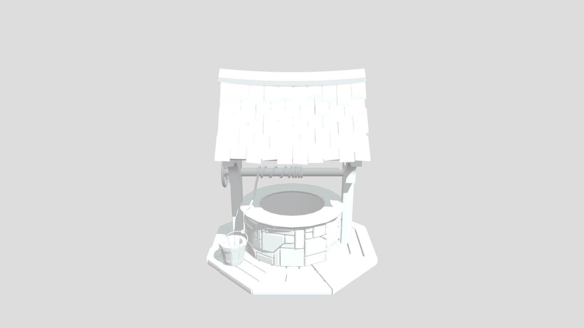 Well - 3D model by RealCryterion [cf9a325] - Sketchfab